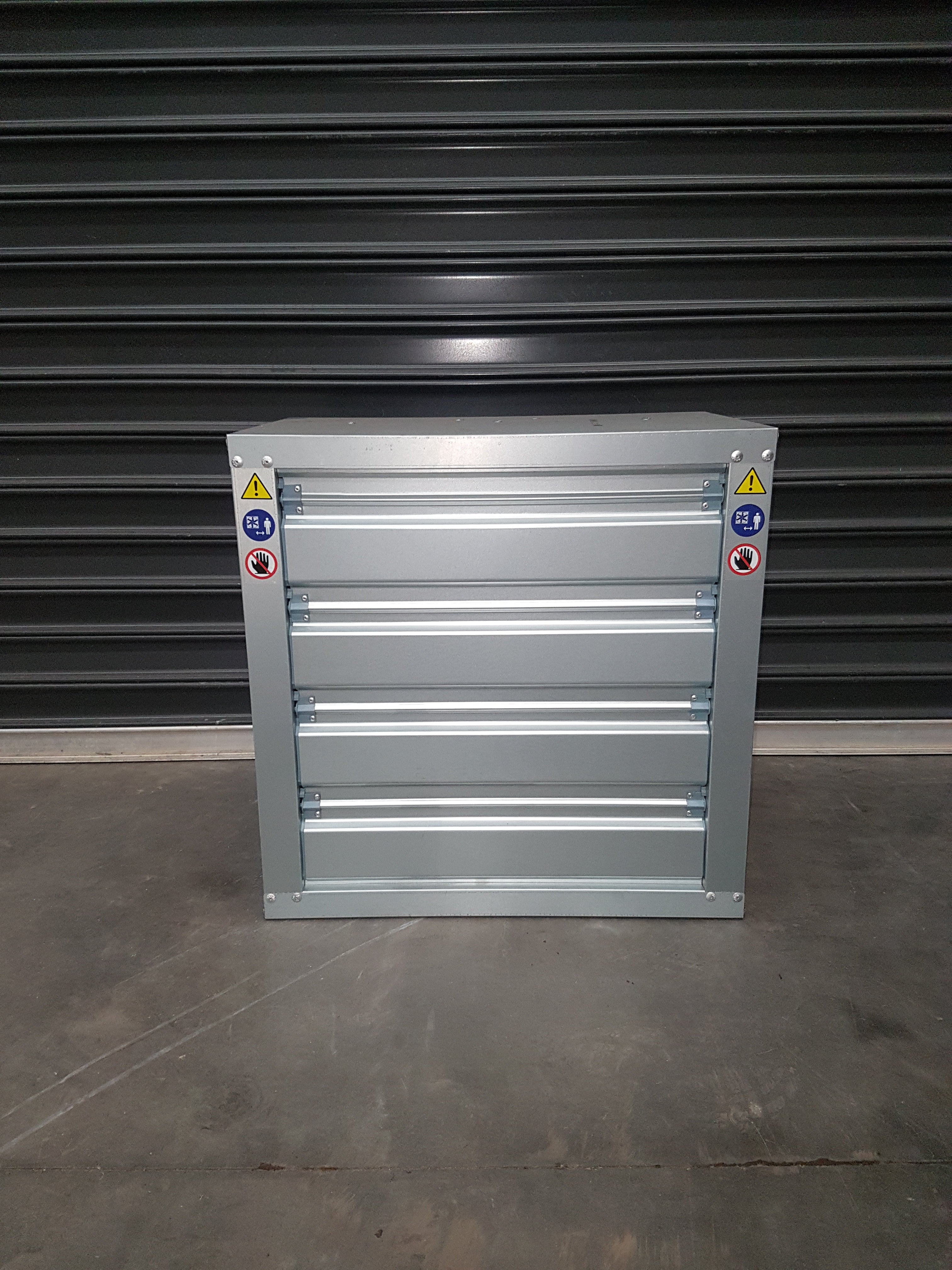 33 Inch Industrial Commercial Extraction Fan Auto Shutters 240 volt ...